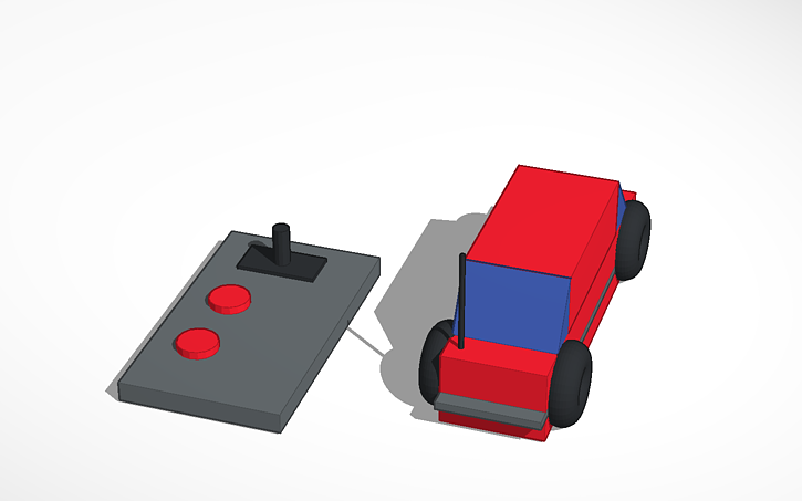 3D design Old Fashioned Remote-Controlled Car | Tinkercad