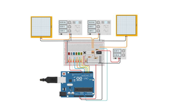 Circuit design RT-DSP-MP2-RT Instant Signal Recognizer - Tinkercad