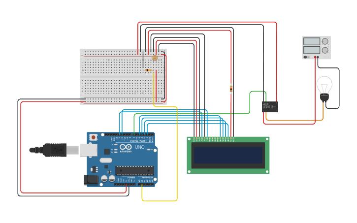Circuit design Project Micro - Tinkercad