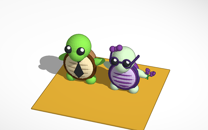 3D design Tiana the Turtle (and Tod) ENTRY FOR GIVE TOD A FRIEND ...