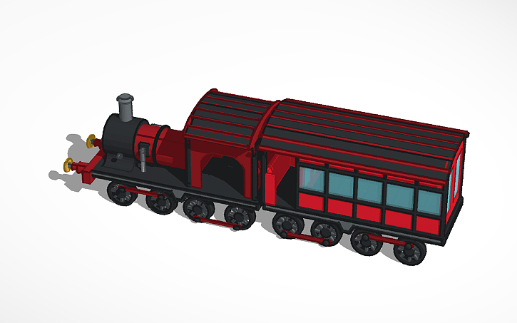 3D design Train - Tinkercad