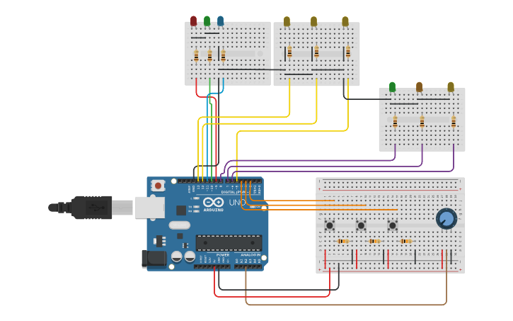 Circuit design Camera trigger - Tinkercad