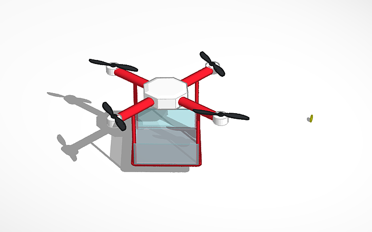 3D design drone 2 | Tinkercad