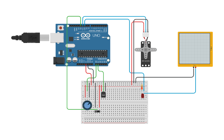 Circuit Design Sensors And Actuators Tinkercad