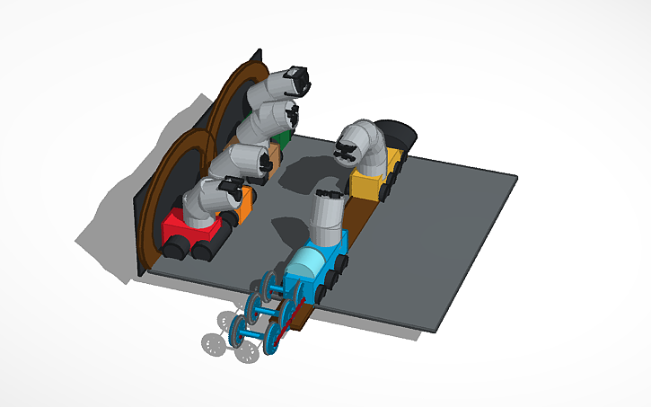 3D design cursed train frends3 | Tinkercad