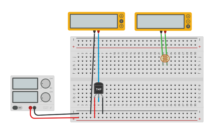 Circuit design SENSOR TMP Y FOTORESISTENCIA | Tinkercad Circuit design SENSOR TMP Y FOTORESISTENCIA | Tinkercad