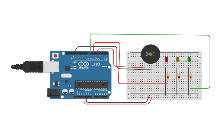 Circuit design Buzzer : Francesca Segura 4B | Tinkercad
