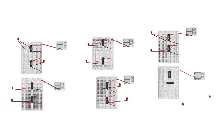 Circuit design NOT gate - Tinkercad