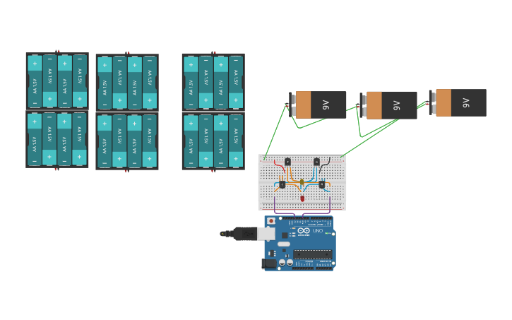 Circuit design H Bridge | Tinkercad