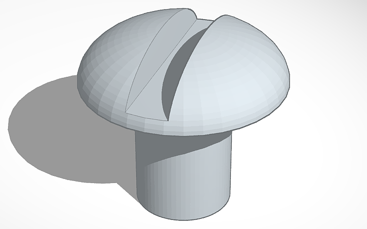 3D design Screw - Tinkercad