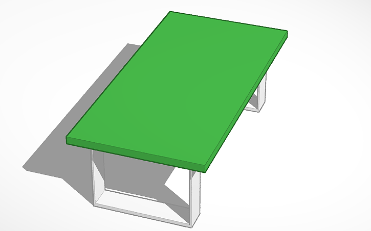 3D design Copy of Coffee table - Tinkercad