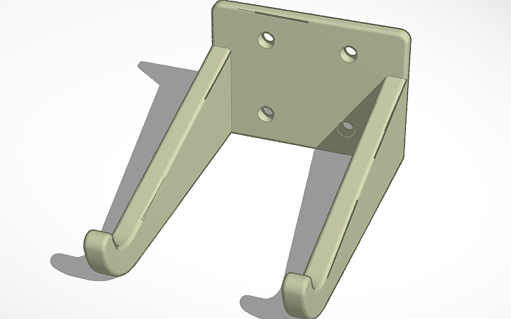 3D design xbox one controller wall mount | Tinkercad