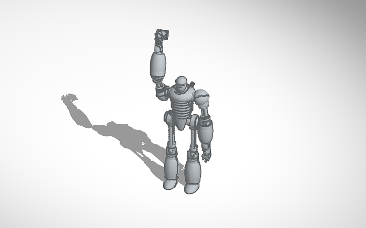 3D design Liberty Prime - Tinkercad