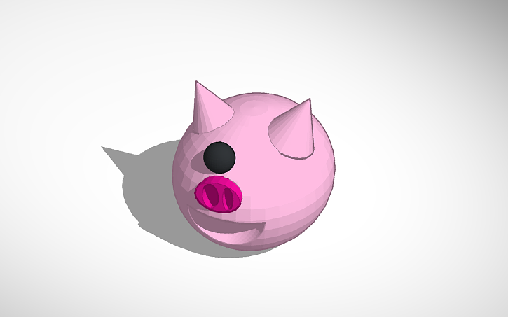 3D design Cyclops Pig! | Tinkercad