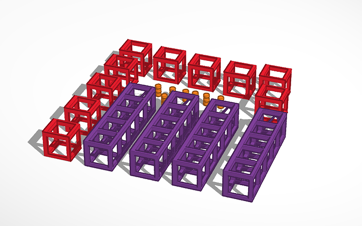 3D design POWER GRID - Tinkercad