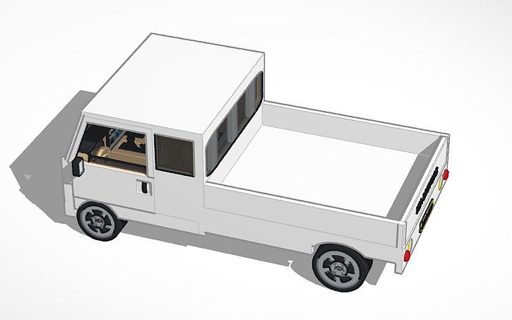 3D design truck - Tinkercad