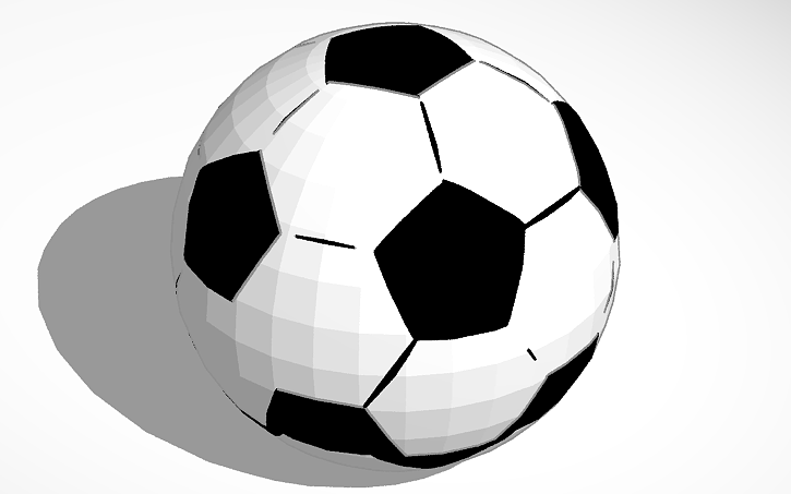 3D design Improved Soccer Ball - Tinkercad