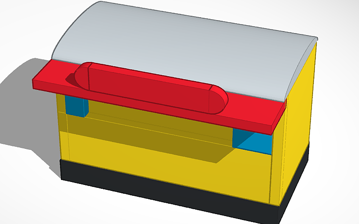 3D design Skarloey Railway refreshment coach (open door) - Tinkercad