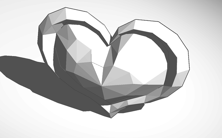 3D design Heart Container | Tinkercad