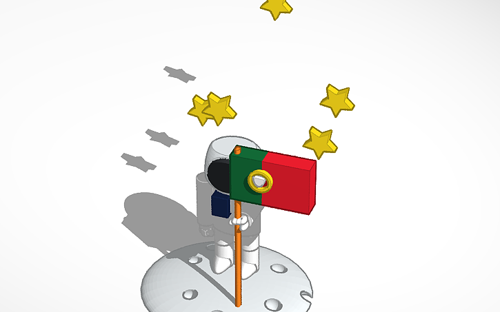 3D design Dinis, Kauai e Diogo Moreira- SPACE SUIT | Tinkercad