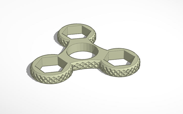 3D design spiner - Tinkercad