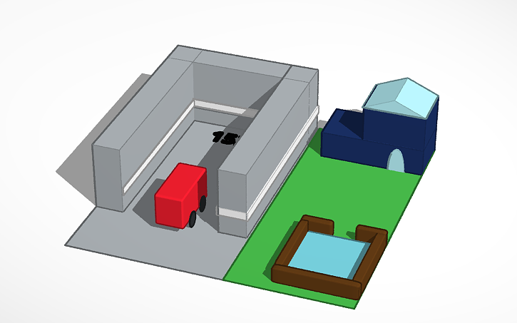 3D design Visión 3D proyecto tecnología. | Tinkercad