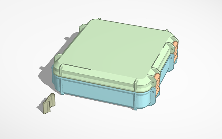 3D design big BOX tool - Tinkercad