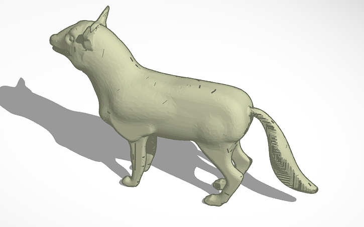 3D design Wolf | Tinkercad