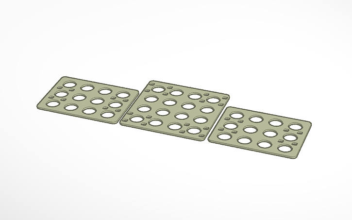 3D design GE Pixel pole front plate | Tinkercad