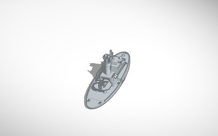 3D design Icebreaker ATLE - Tinkercad