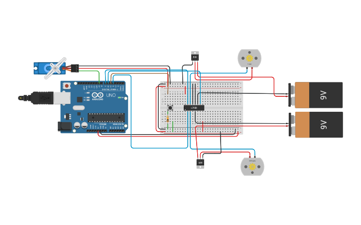 Circuit design WARMAN circuit sim | Tinkercad
