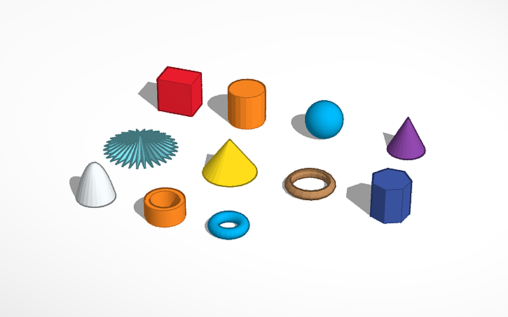 3D design shape - Tinkercad