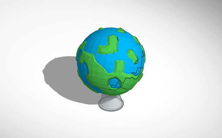 3D design Earth | Tinkercad