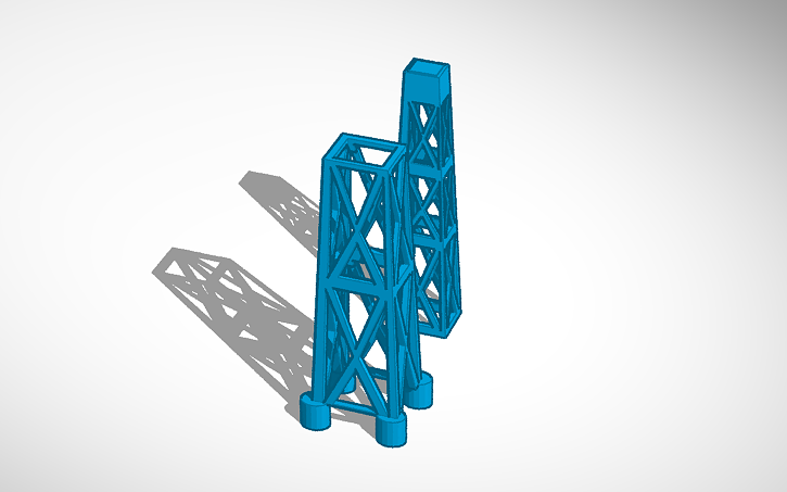 3d Design Tower Tinkercad