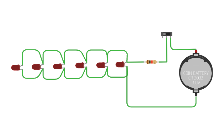 Circuit Design Parallel Circuit Using 3v Battery Tinkercad