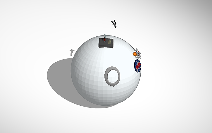 3D design MOON | Tinkercad