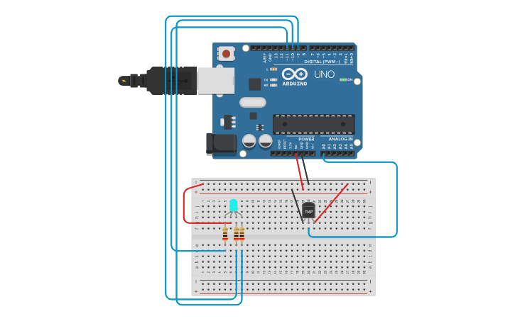 Circuit Design Kaua Henrique Sensor De Temperatura Tinkercad