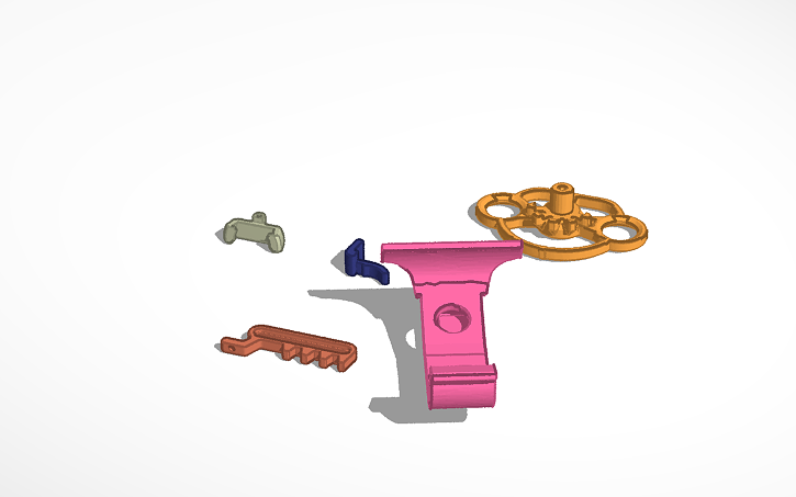 3D design PS4 steering wheel - Tinkercad