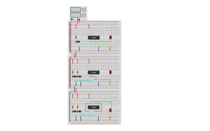 Circuit design Construction of Basic Logic Gates Using NOR Gates ...