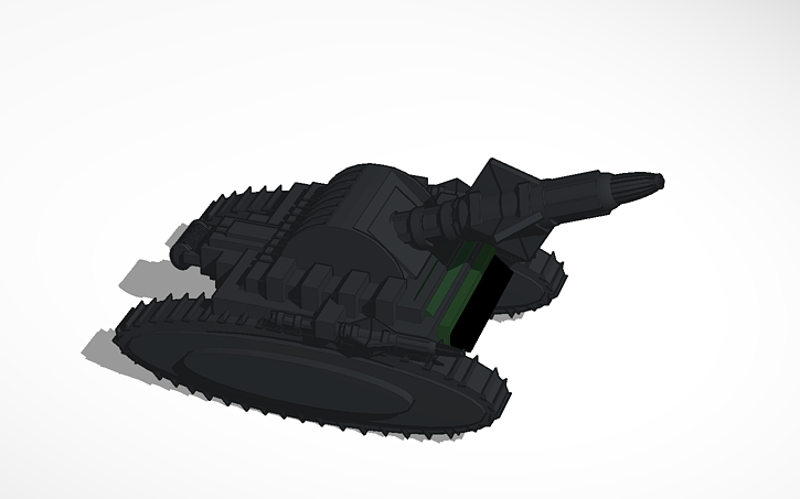 3D design battle tank | Tinkercad
