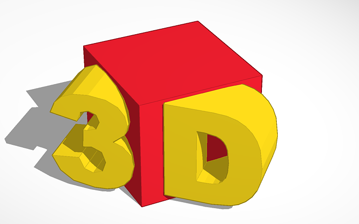 3D design amazing 3D - Tinkercad