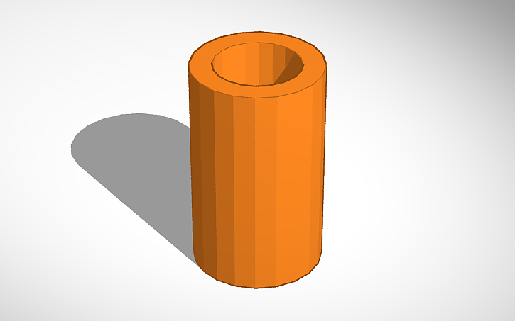 3D design Pen Holder | Tinkercad