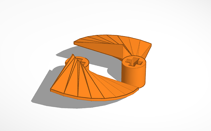 3D design LEGO Technic Screw Thread - Tinkercad