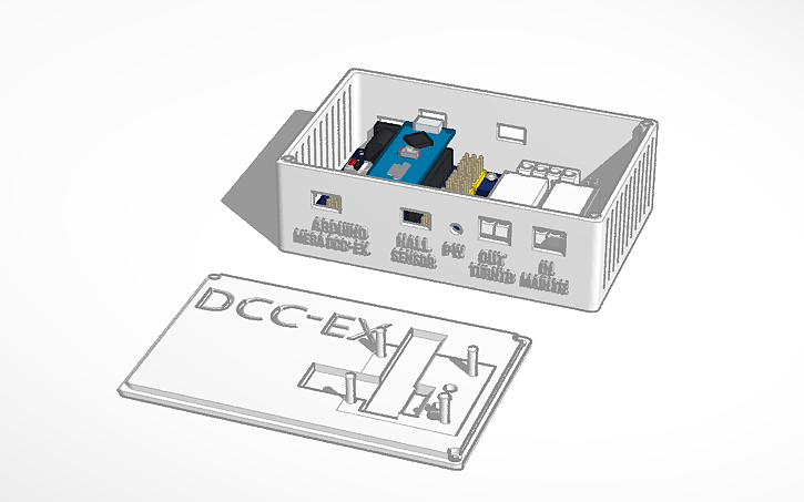 3D design DCC-EX TURNTABLE | Tinkercad