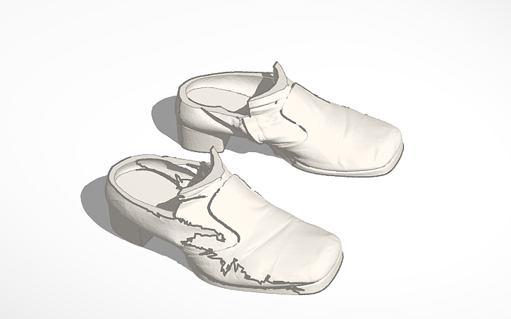 3D design Doll Shoes - Tinkercad