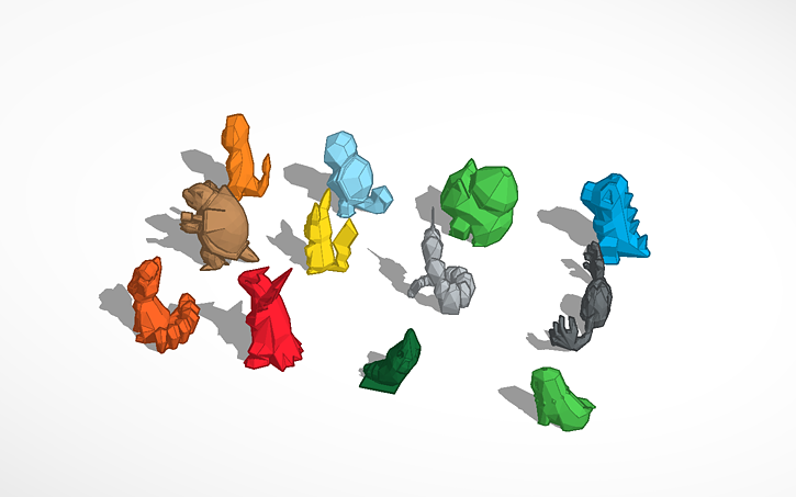 3D design pokemon | Tinkercad