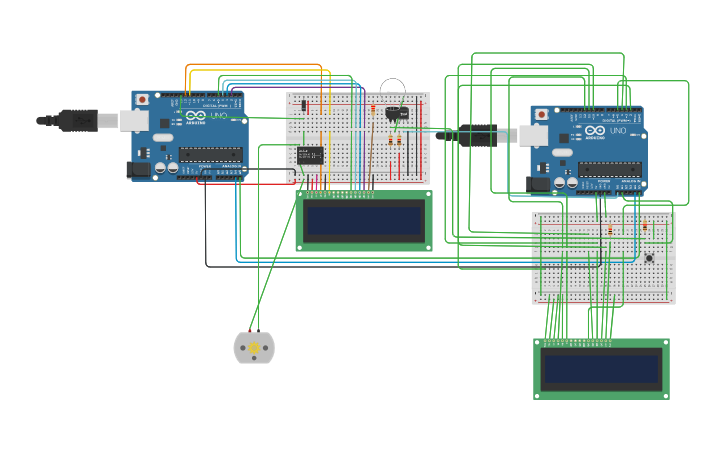 Circuit Design Copy Of Arduino Communication Using I2c Tinkercad 9408