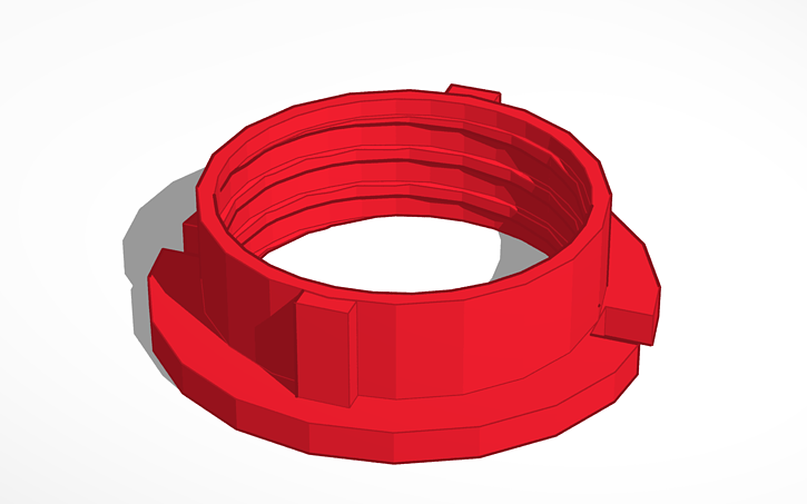 3D design Ikea ceiling light glass shade fastener | Tinkercad