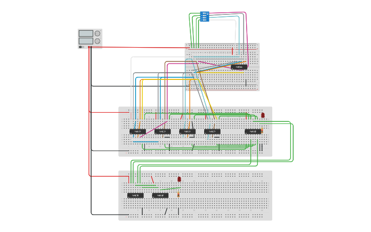 Circuit design LAB09 - Tinkercad