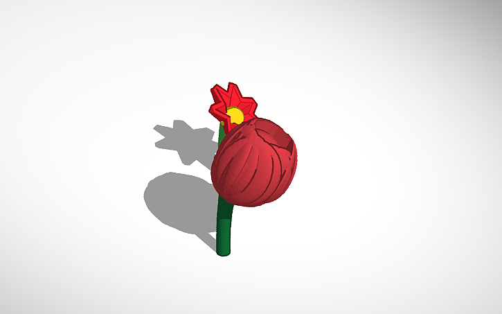 3D design Flowers - Tinkercad